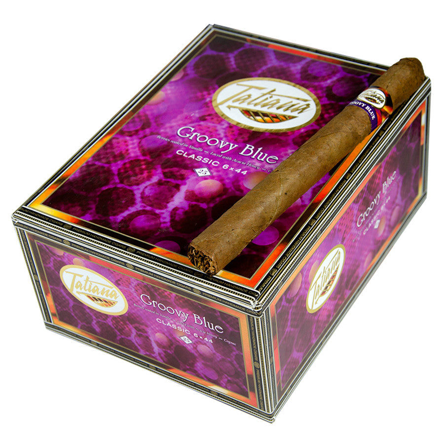 TATIANA CL GROOVY BLUE BX25 – SmokeShackOnline